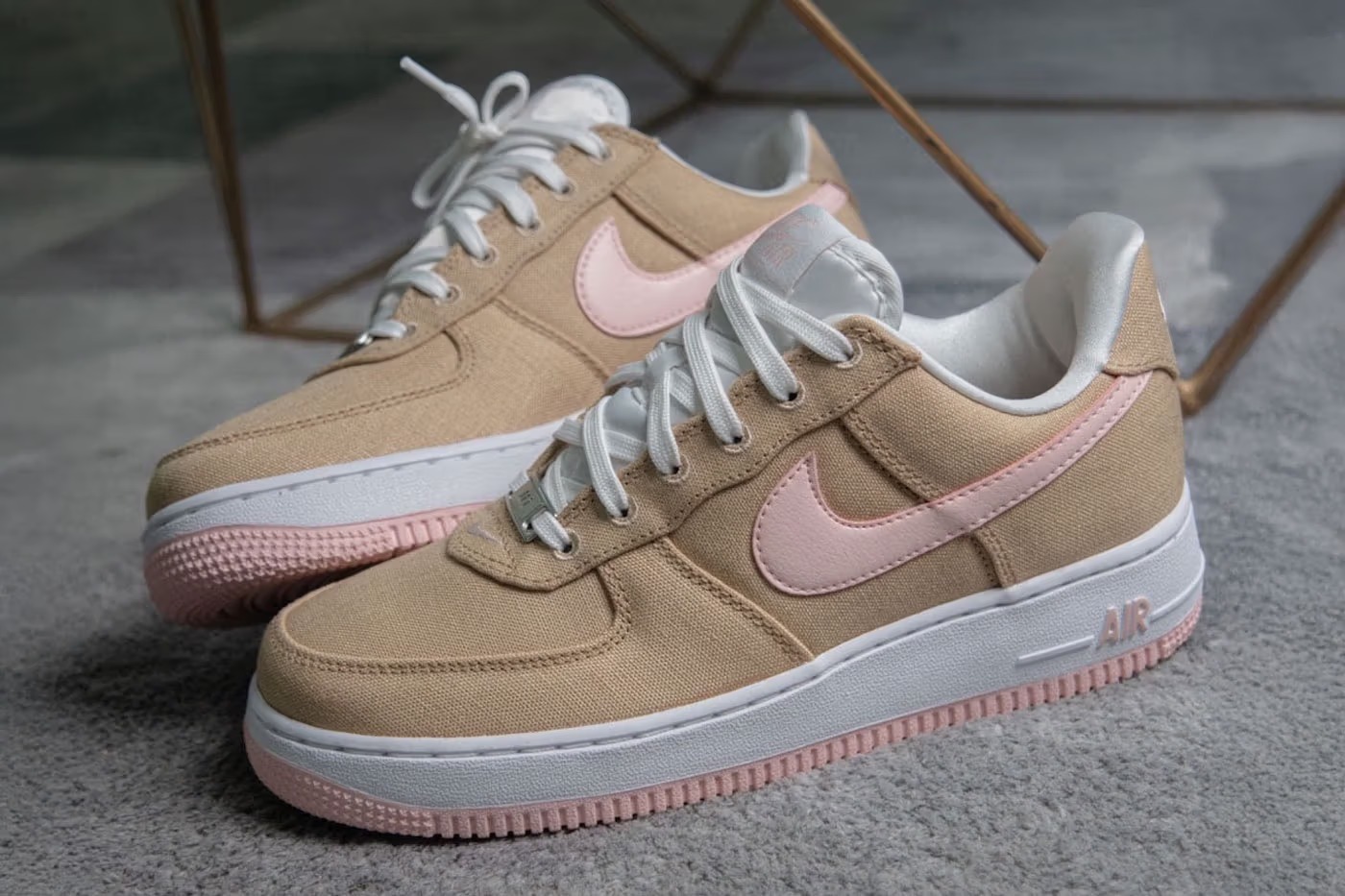 Nike Air Force 1 Low "Linen" อัปเกรดใหม่! เพิ่มลูกเล่นผ้า Canvas ให้เท่ ...
